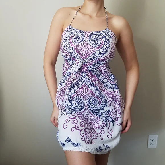 selling cheap gianni bini purple bodycon dress